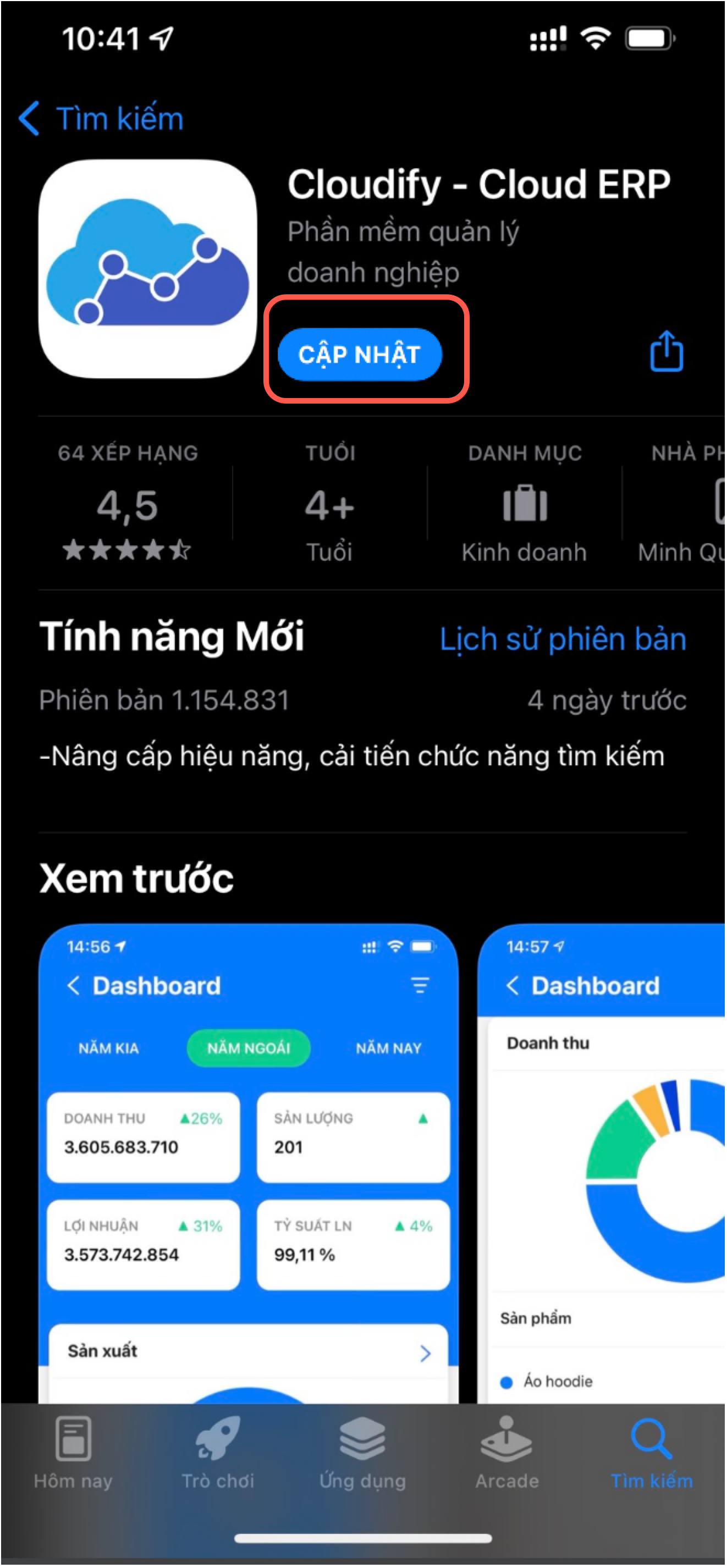 Hướng dẫn cập nhật phiên bản app mobile mới nhất – Hỗ trợ khách hàng